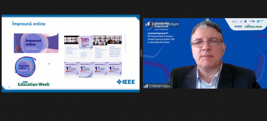 Building Together #7 - IEEE Education Week in Romania 1: Modern ...