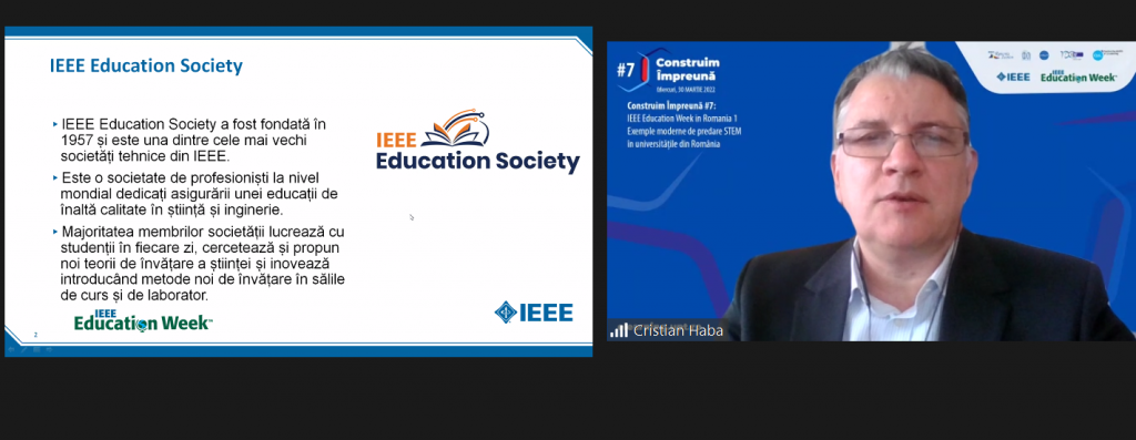 Building Together #7 - IEEE Education Week in Romania 1: Modern ...