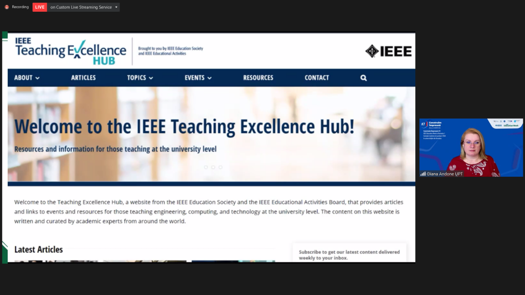 Building Together #7 - IEEE Education Week in Romania 1: Modern ...